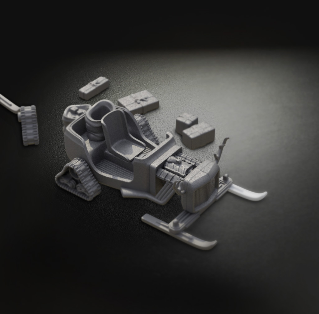 STL file FULL KIT: CHRISTMAS SANTA MACHINE 🎄・3D print object to ...