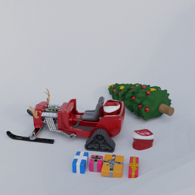 STL file FULL KIT: CHRISTMAS SANTA MACHINE 🎄・3D print object to ...