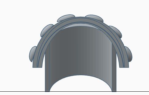 STL file Armoured shoulder pauldron・3D printable model to download・Cults