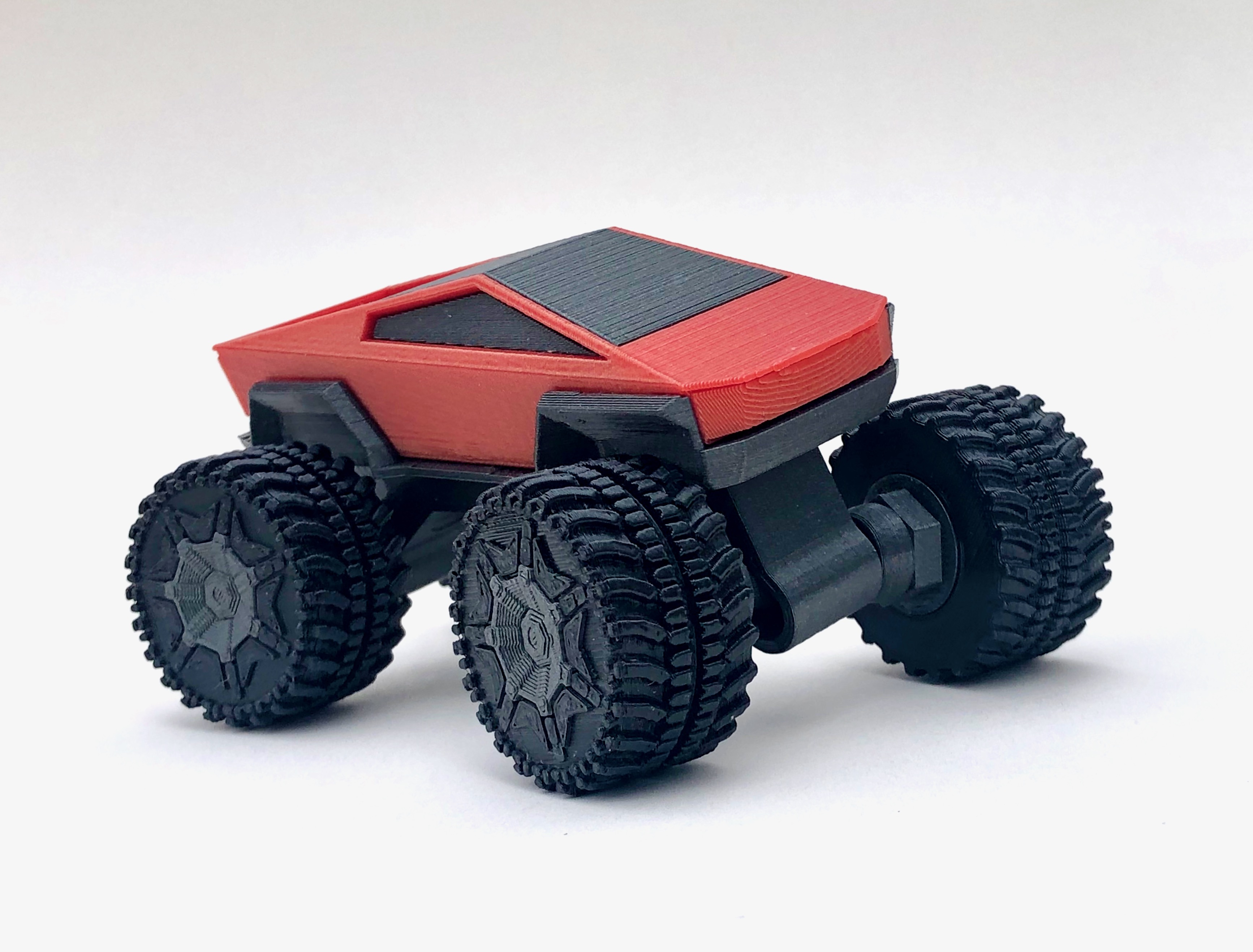 STL file Cybertruck Cyber Monster Truck・3D print design to download・Cults