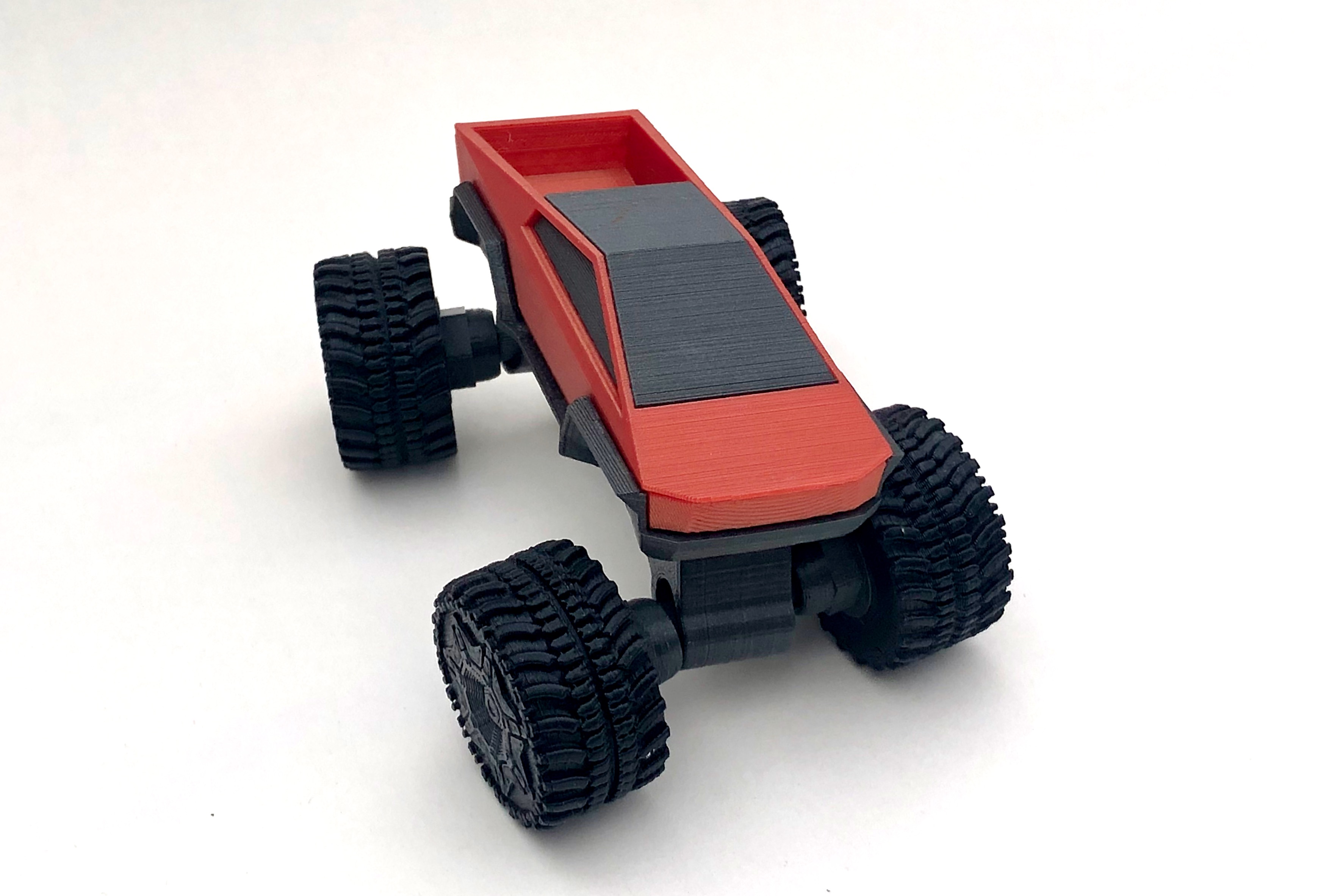 STL file Cybertruck Cyber Monster Truck・3D print design to download・Cults