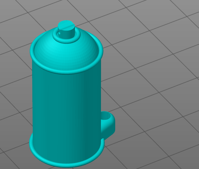 Free STL file Spray Can Keychain, Spray Can Keychain・3D printable ...