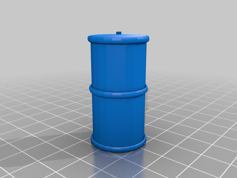 Free 3D file Oil Barrel・3D printing template to download・Cults