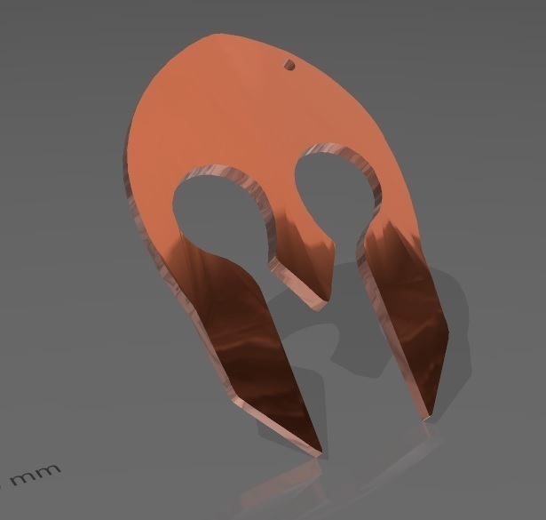 STL-Datei Spartan keychain self defense・3D-druckbare Vorlage zum ...