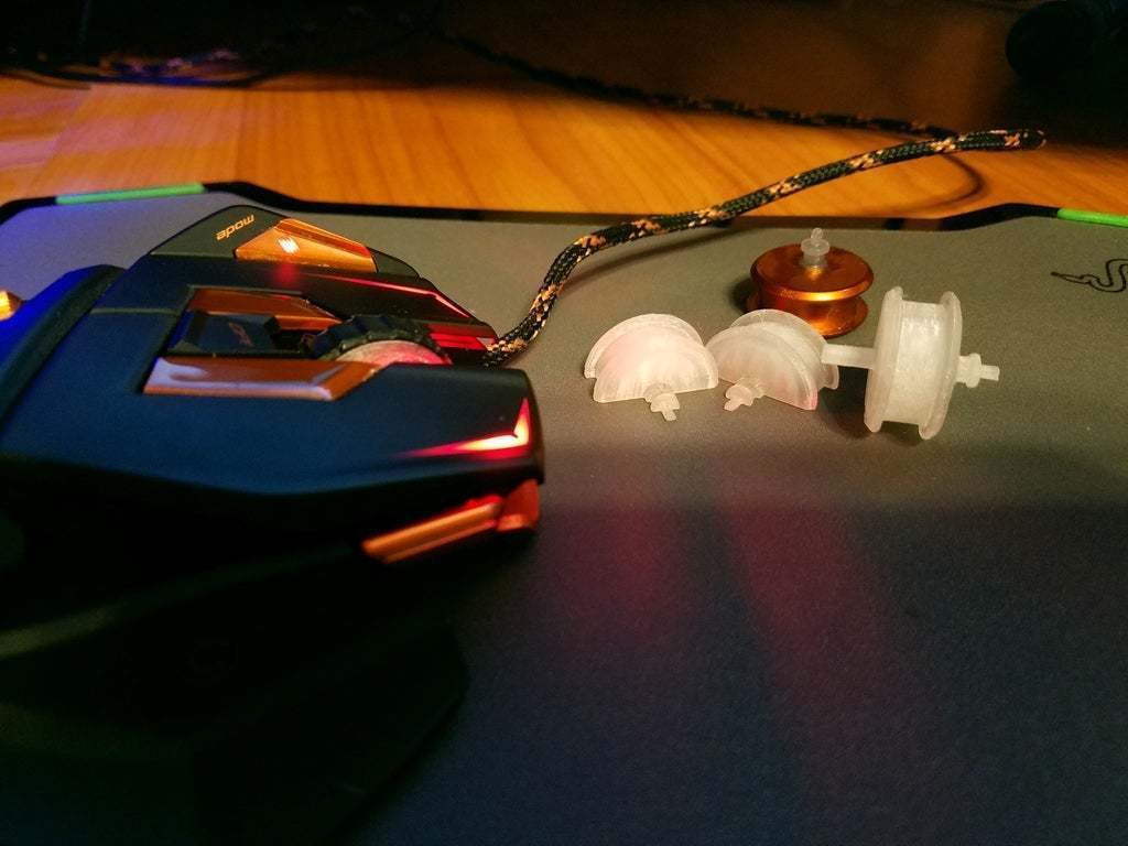 Free STL file Rat M.M.O 7 Scroll Wheel・3D print object to download・Cults