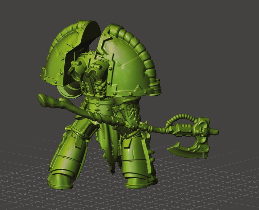3D file death guard Phat nerd (proxy)・3D printing design to download・Cults