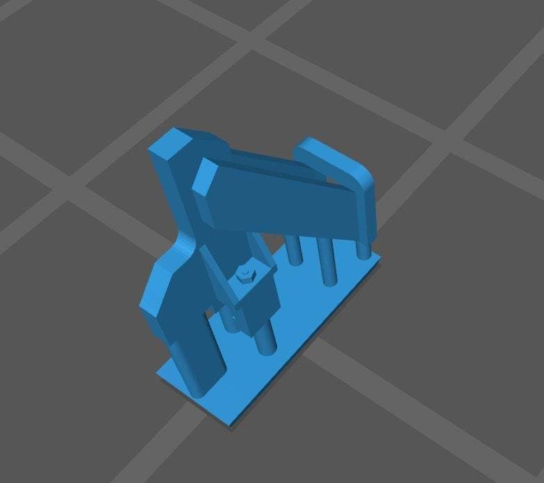 Free STL file HO scale Hayes SF wheel stop・3D printer design to ...