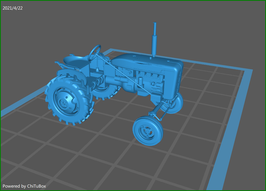 Fichier STL gratuit Tracteur Farmall A à l'échelle HO・Design pour ...