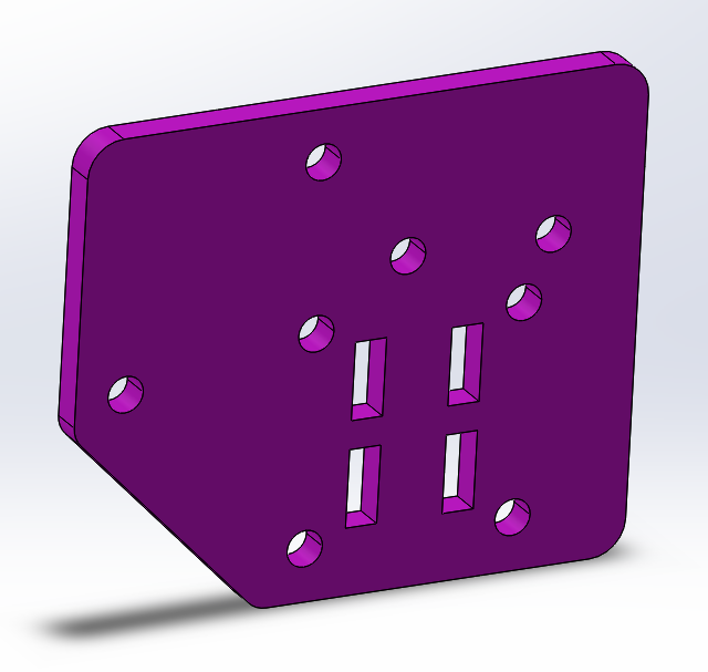 Free 3D file EnderXY Stock Backplate・3D printable model to download・Cults