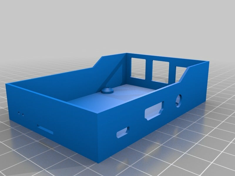 Archivo STL gratis Carcasa simple para Raspberry Pi 2 🔧・Objeto para ...