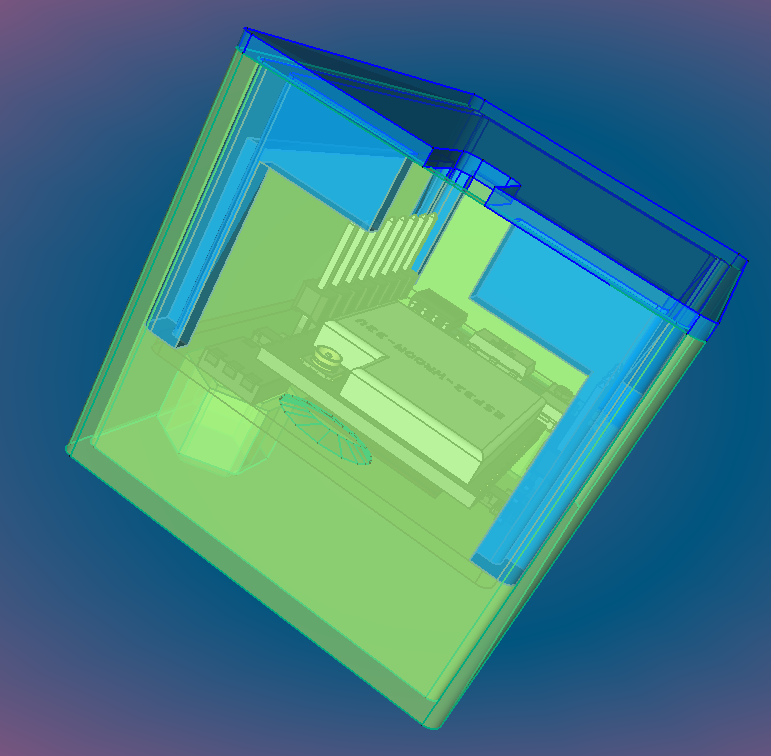 Free STL file ESP32-CAM case (micro SD and LED lamp slots) 🔦・3D ...