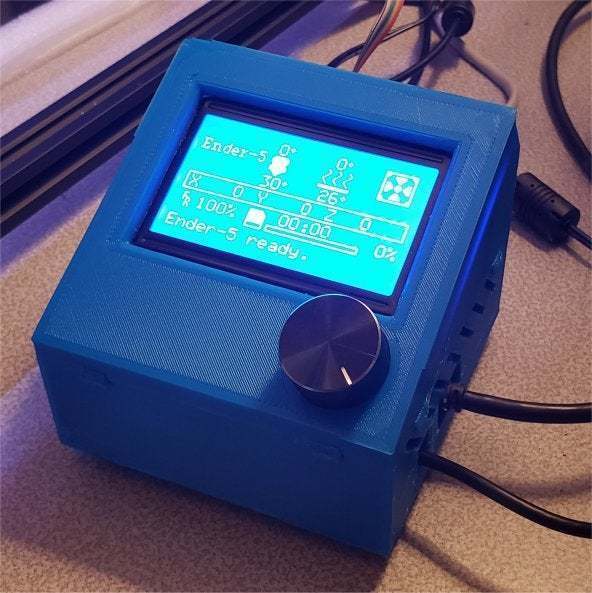 STL file Remote LCD plus Pi 3 or Pi 4 Control Box ・3D printer model to ...