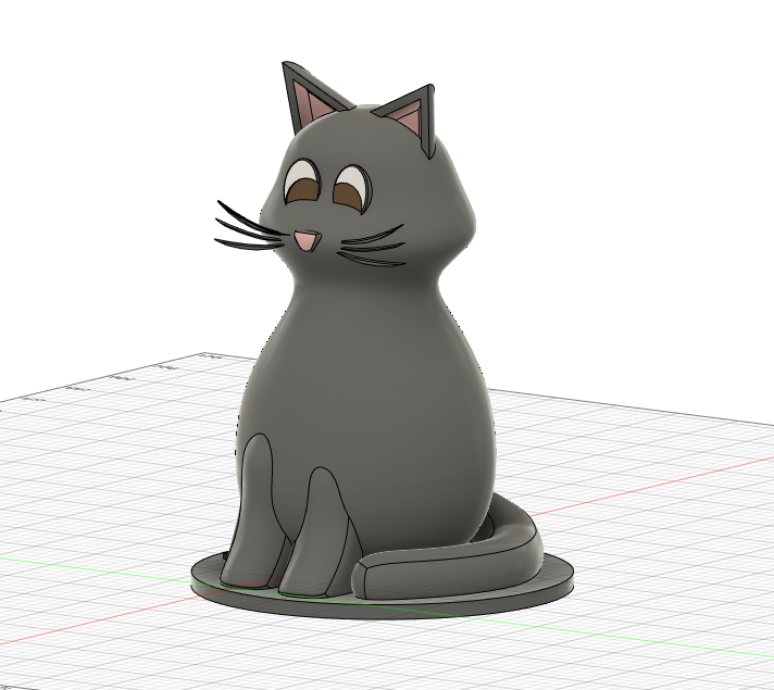 STL file CHAT 🐱・3D printer design to download・Cults
