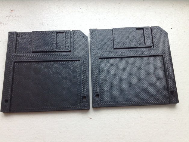 STL file 3.5 inch floppy diskette・3D printer model to download・Cults