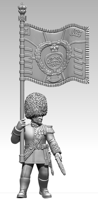 Free STL file Imperial guard standard bearer・3D print model to download ...