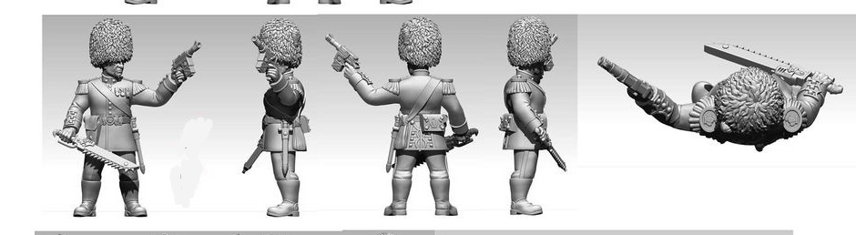 Free STL file The sergeant (bearskin variant) 🦸・3D print object to ...