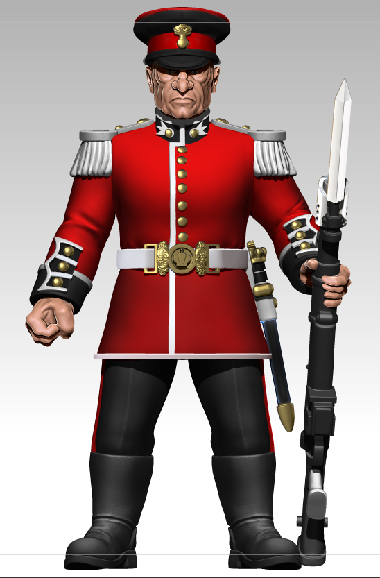 Free STL file Meridian Iron grenadiers 👽・Design to download and 3D ...