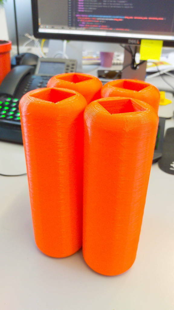 Free STL file Parametric Table Leg Extender・3D print object to download ...