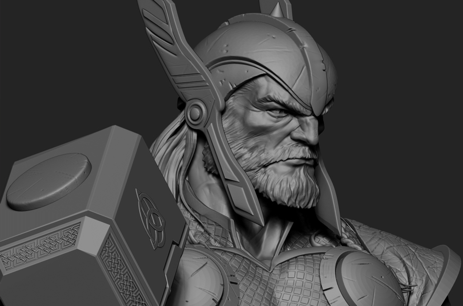3D file THOR Badass・3D printable design to download・Cults