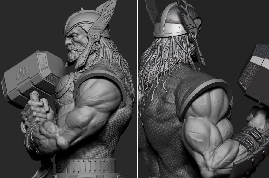 3D file THOR Badass・3D printable design to download・Cults
