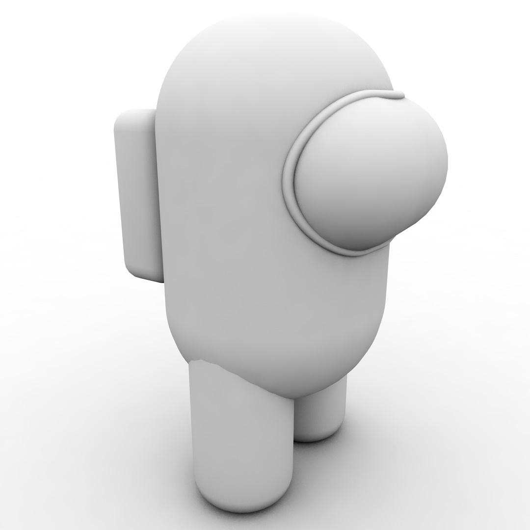 Free STL file CREWMAN AMONG US・3D print object to download・Cults