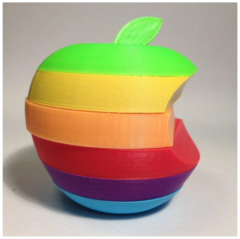 STL file Apple Logo - (puzzle or desk ornament) 🍎・Model to download and ...
