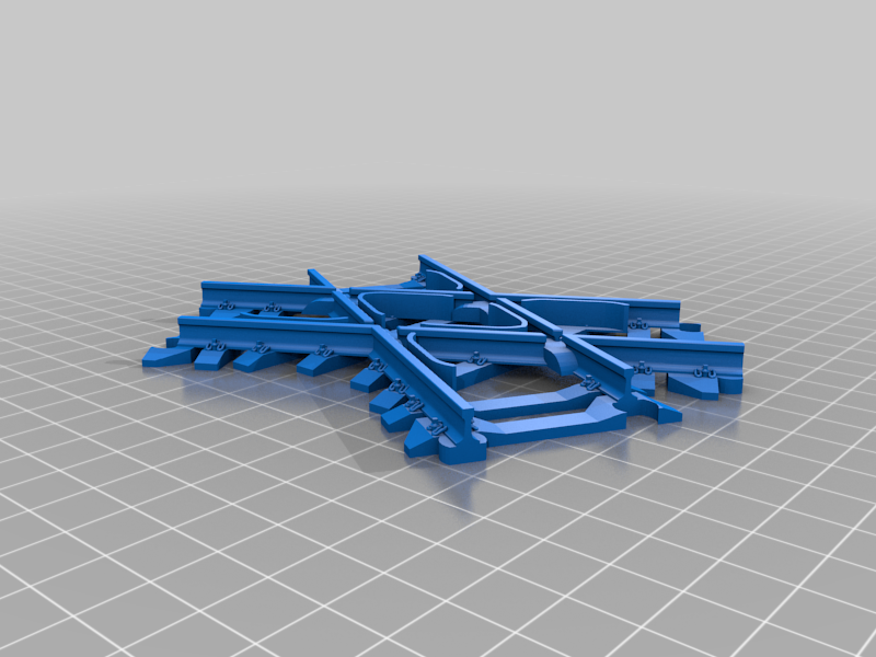 Free STL file New Train track for OS-Railway - fully 3D-printable ...