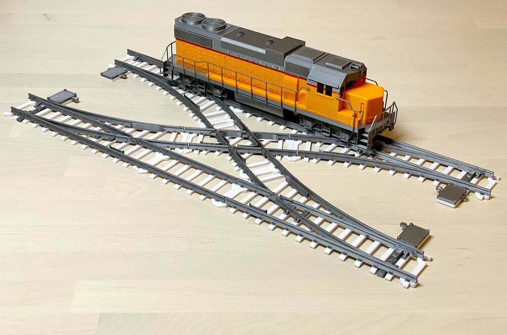 Free STL file New Train track for OS-Railway - fully 3D-printable ...