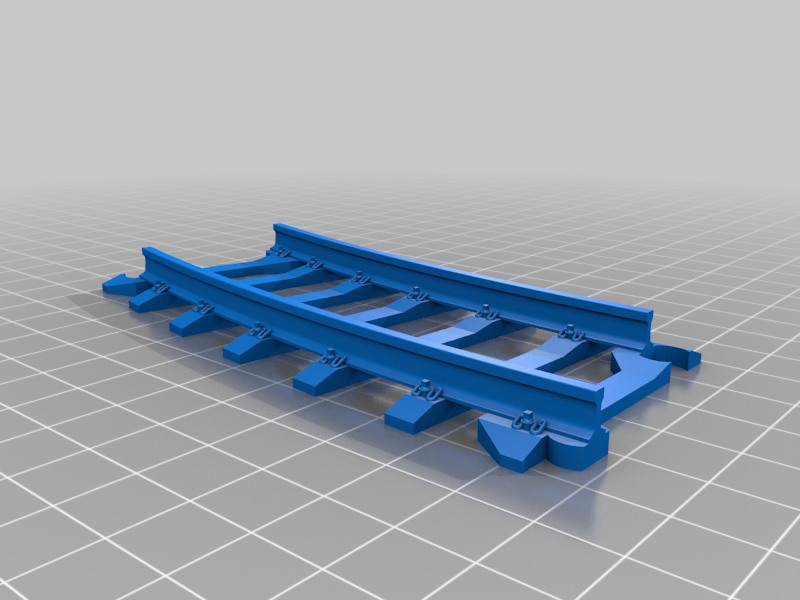 Free STL file New Train track for OS-Railway - fully 3D-printable ...
