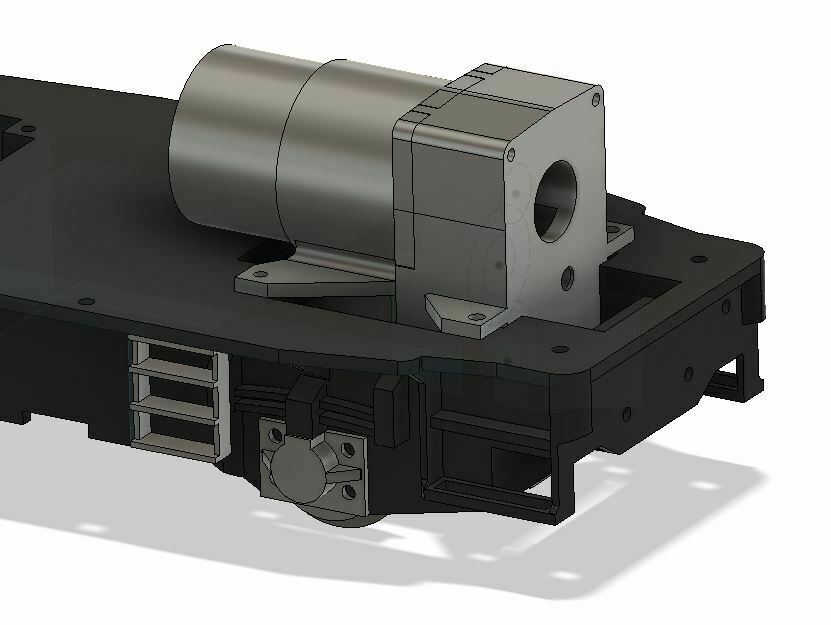 Free 3D file 24mm DC-motor gearbox for Z70-locomotive - OS-Railway ...