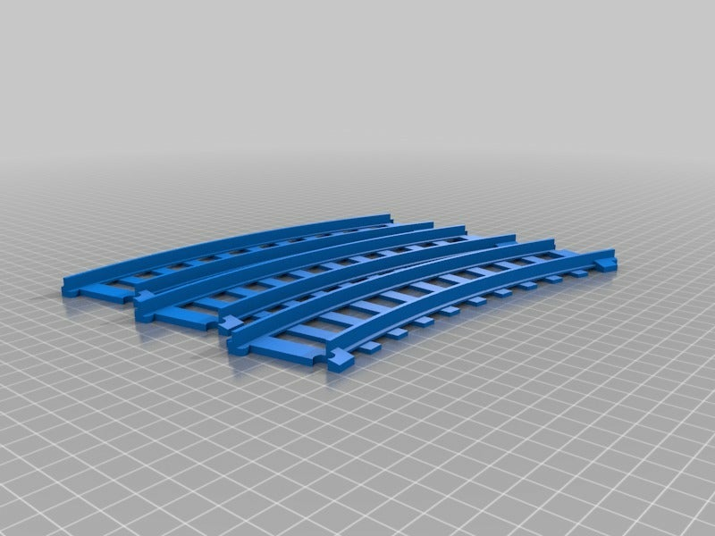 Free STL file Train tracks for OS-Railway - fully 3D-printable railway ...