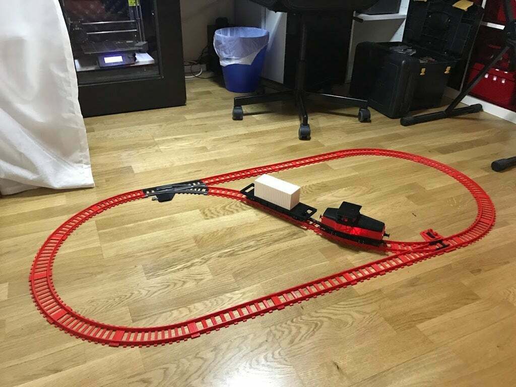 Free STL file Train freight car for OS-Railway - fully 3D-printable ...
