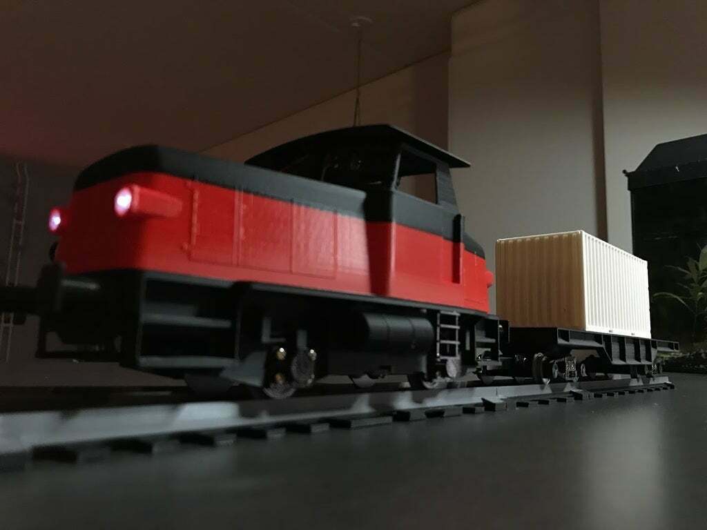 Free STL file Train freight car for OS-Railway - fully 3D-printable ...