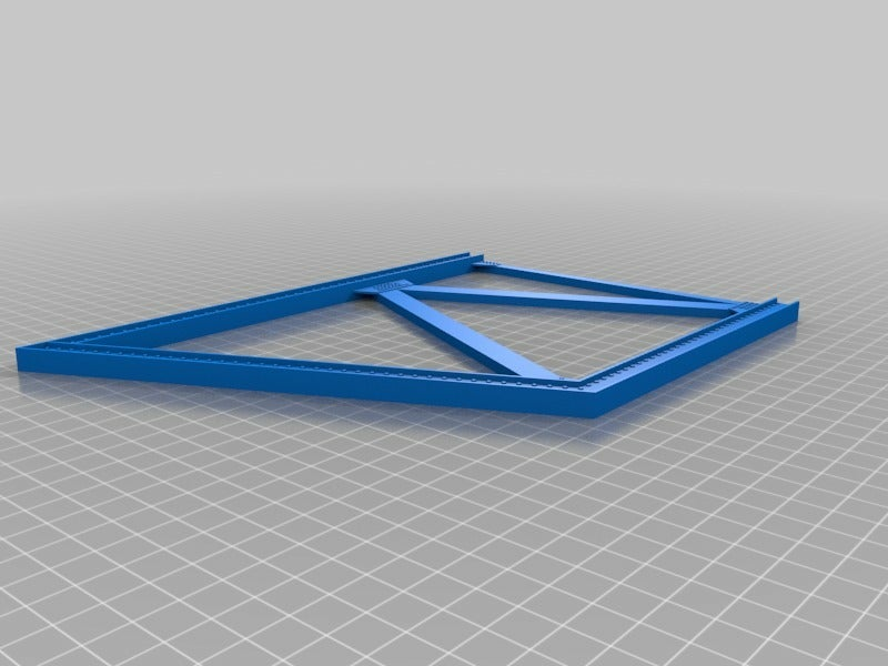 Free STL file Truss bridge for OS-Railway - Fully 3D-printable railway ...