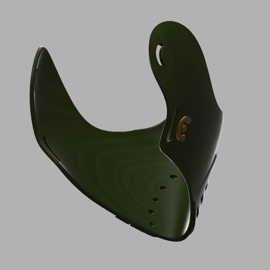 STL file Airsoft Mask・3D print design to download・Cults