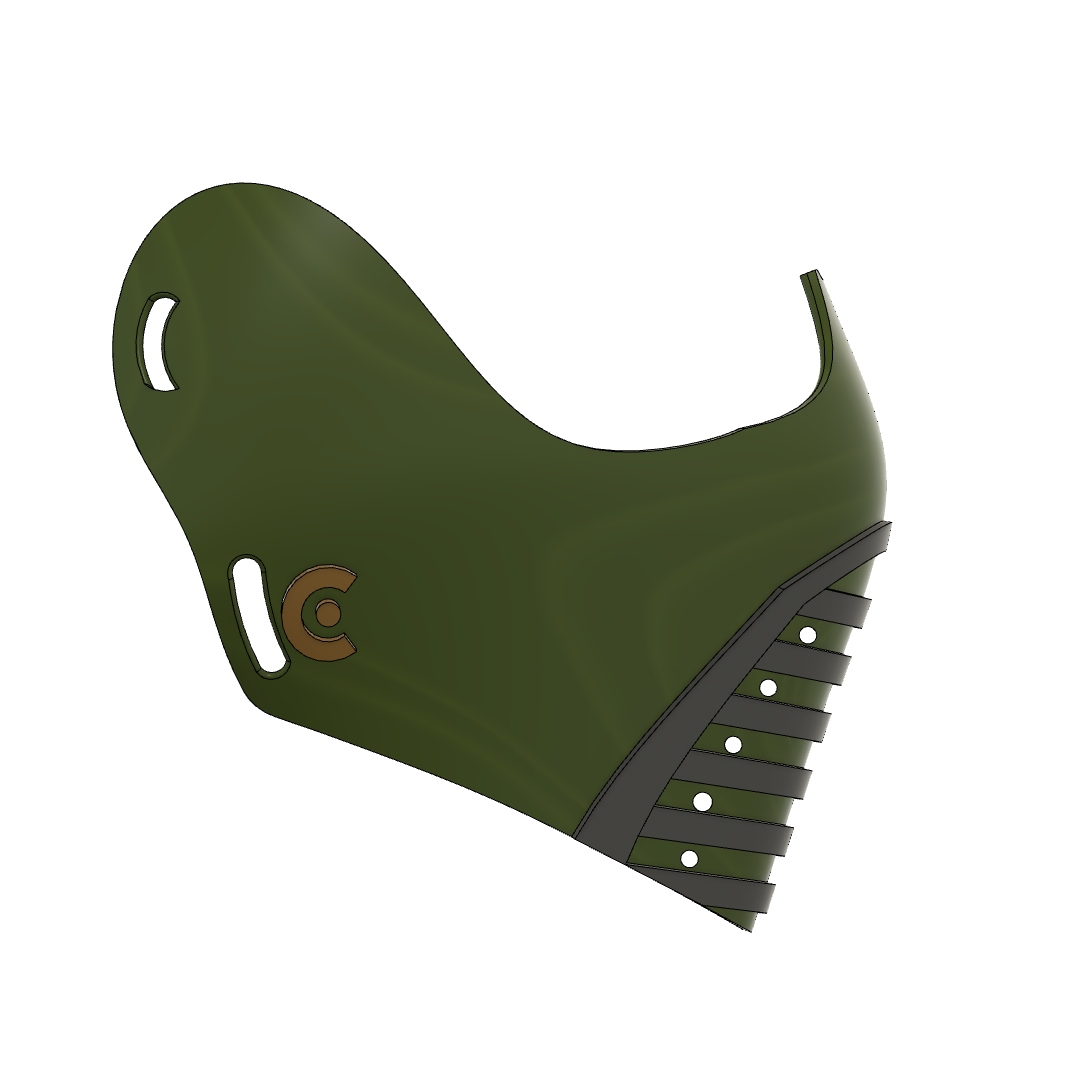 STL file Airsoft Mask・3D print design to download・Cults
