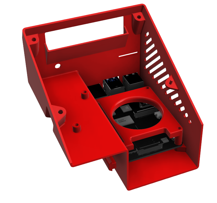 Бесплатный STL файл Raspberry Pi 4 Case Ender 3 Pro・3D-печатная модель ...