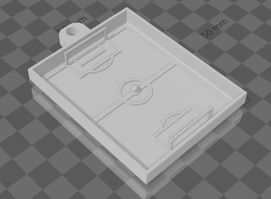 STL file Football field・3D print object to download・Cults