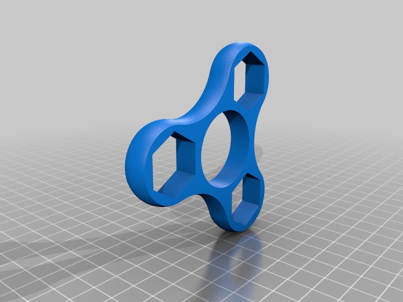 Free 3D file Fidget Hand Spinner for 6002 Bearing・Object to download ...