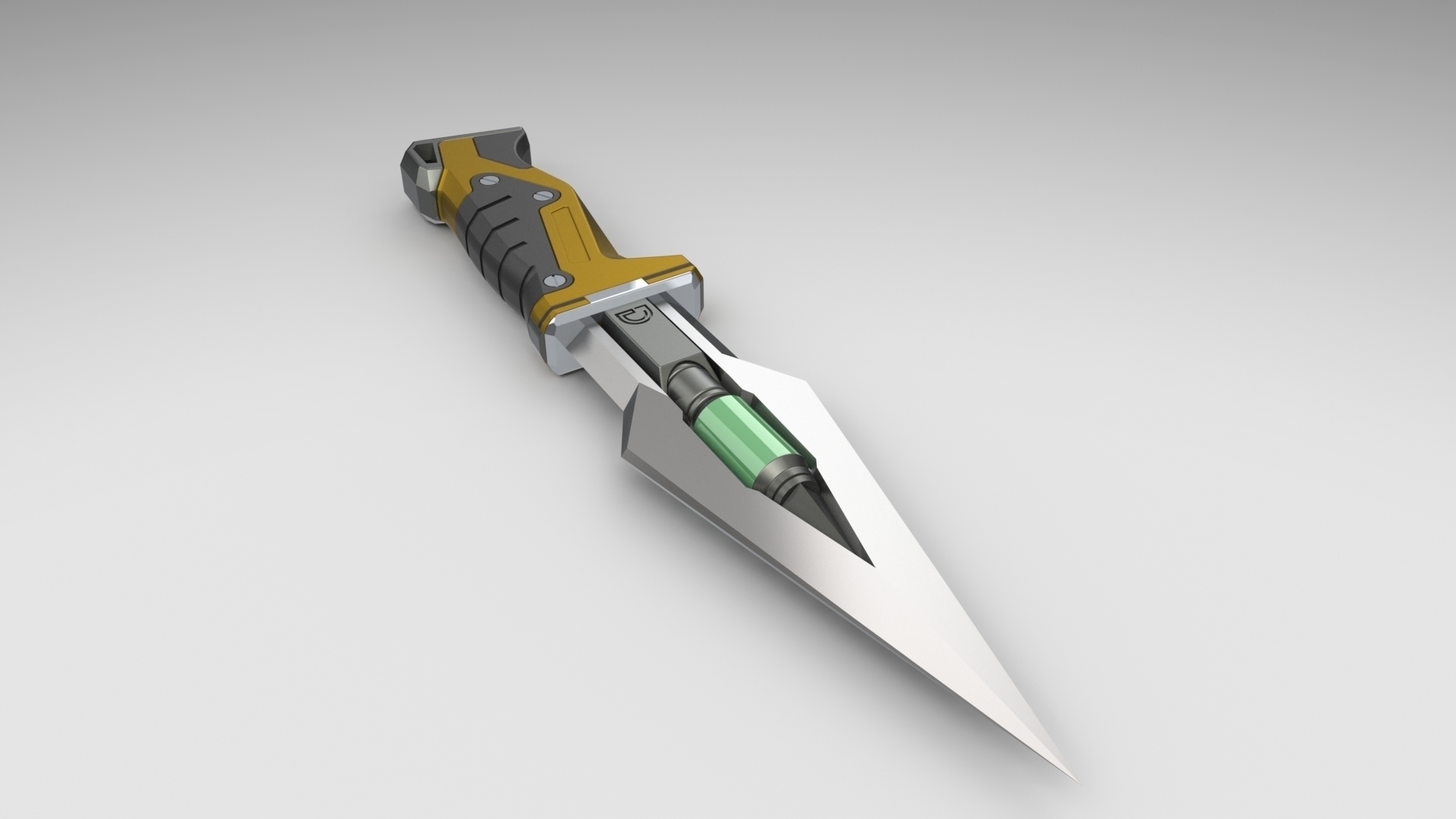 Fichier 3D Couteau de mêlée Valorant Outpost・Modèle à imprimer en 3D à ...