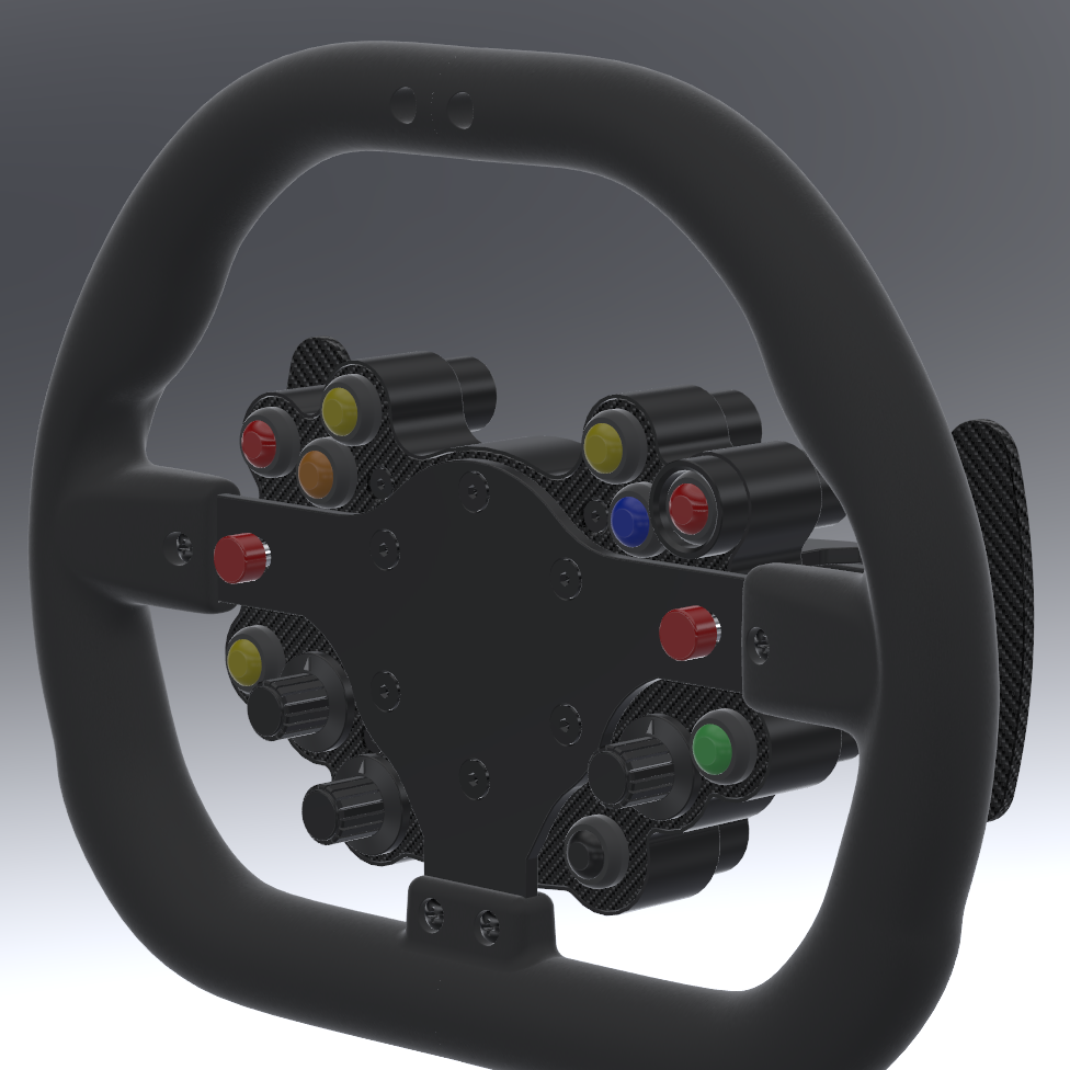 STL file DIY V8 Supercars steering wheel・3D printable model to download ...