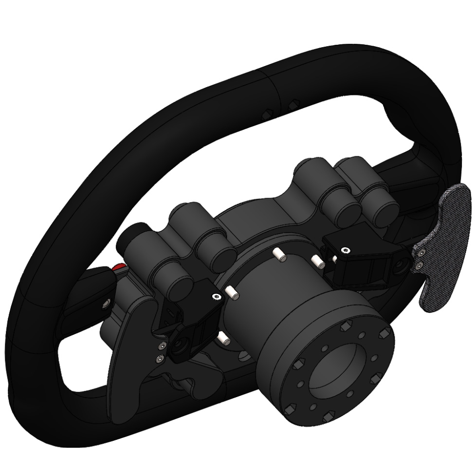 STL file DIY V8 Supercars steering wheel・3D printable model to download ...