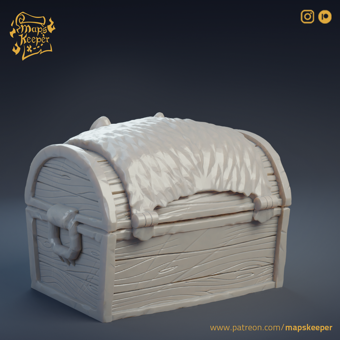 Free STL file Chest・3D printer model to download・Cults