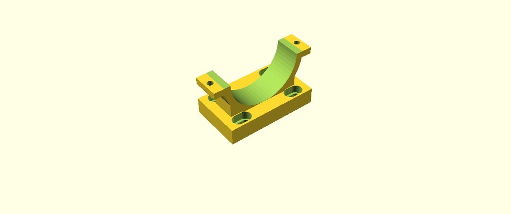 Free 3D file Customizable Laser Tube Bracket・3D printable model to ...