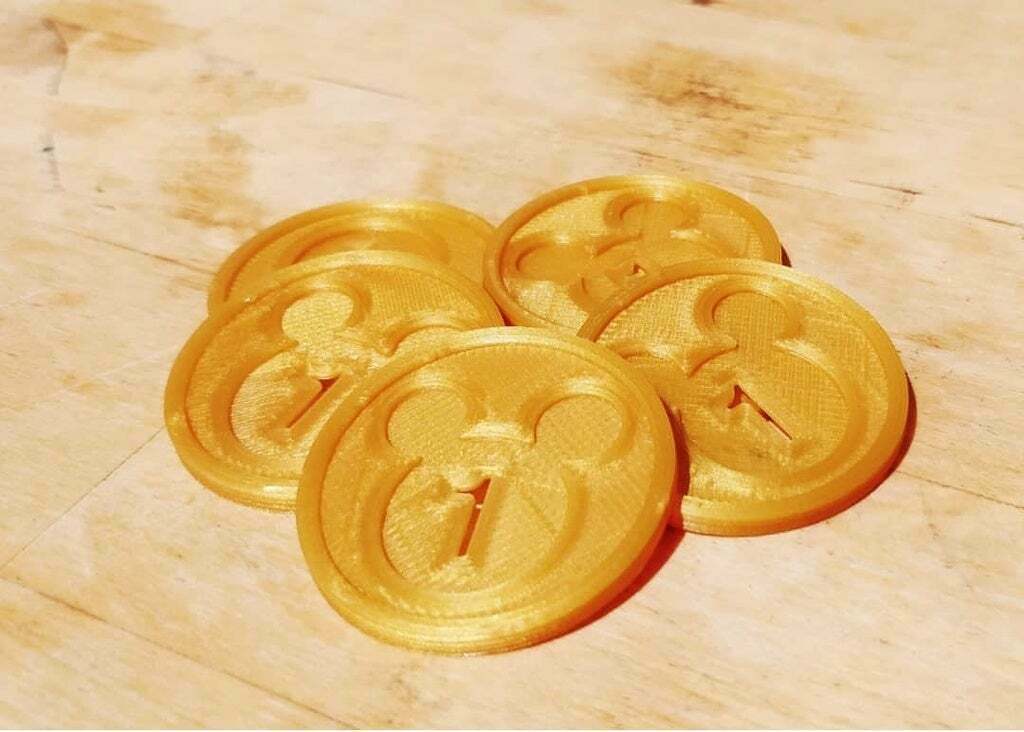 Free STL file Disney Coin (Mickey)・3D printer design to download・Cults