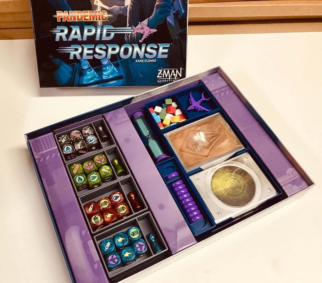 Download free STL file Pandemic Rapid Response Organizer • 3D print ...