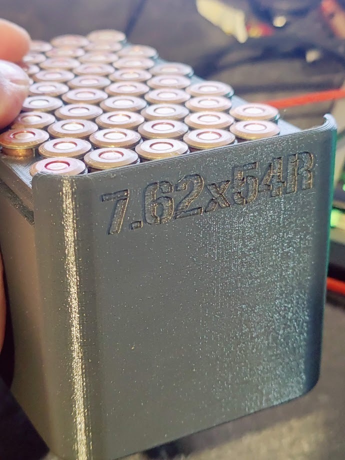 Free 3D file 7,62x54r 50 rounds ammo box・3D printing model to download・Cults