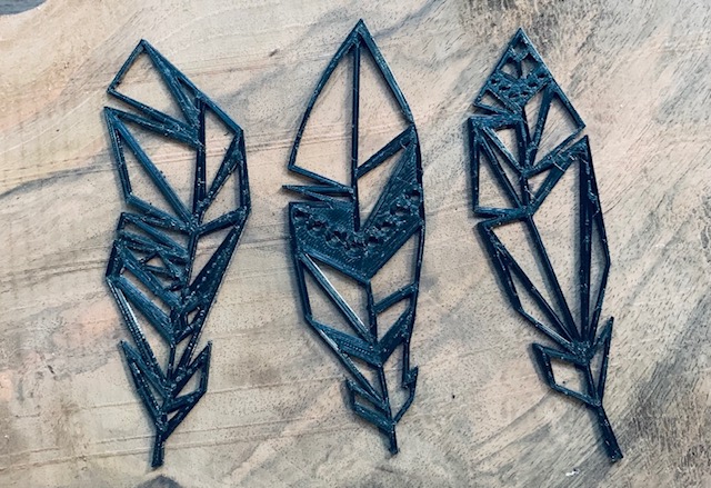 OBJ file Feathers, Feathers・Model to download and 3D print・Cults