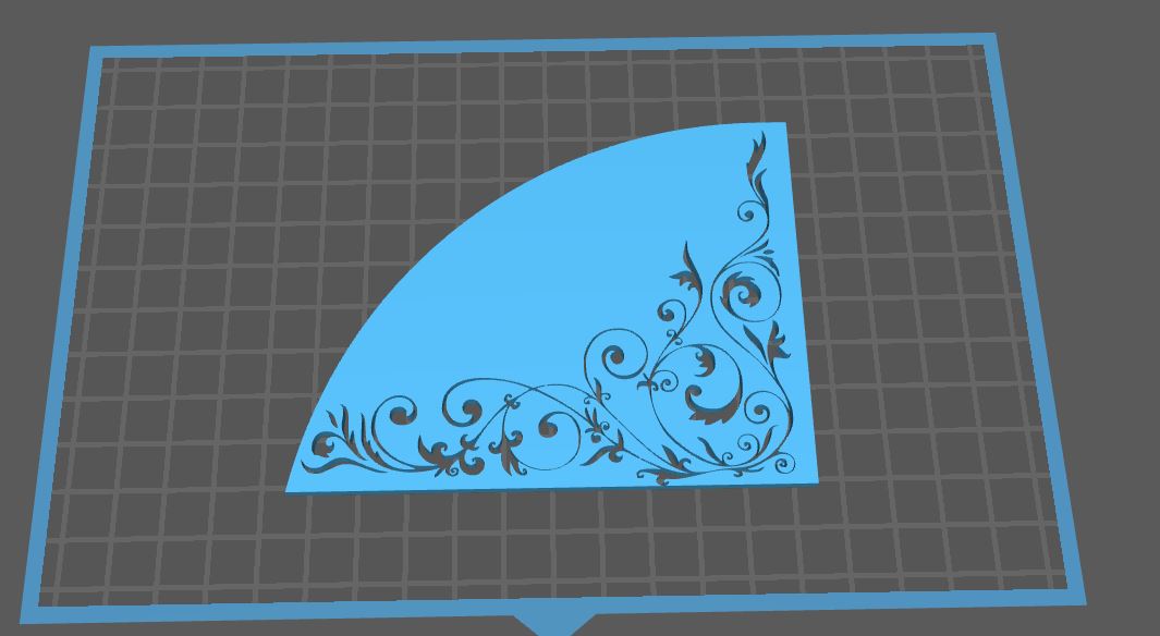 STL file Stencil Baroque 3 🖼️・3D print design to download・Cults