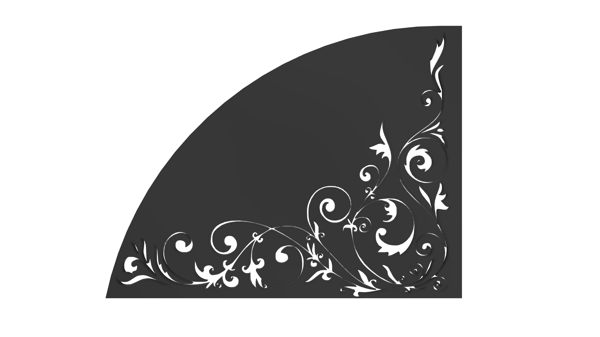 STL file Stencil Baroque 3 🖼️・3D print design to download・Cults